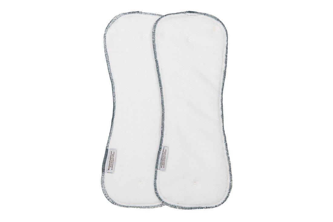Buttons Cloth Diapers - Nighttime "Doubler" Insert - 2 Pack (XLarge)