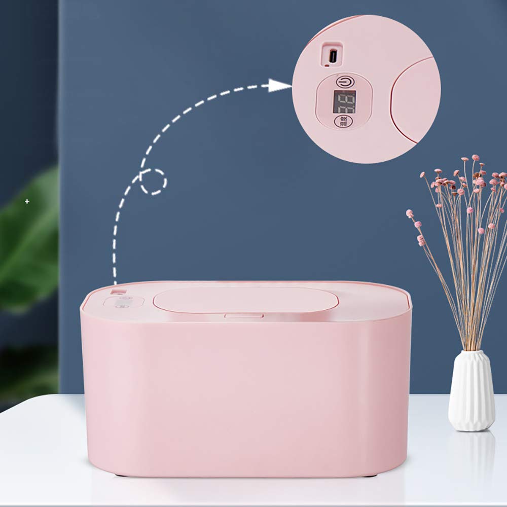 NEWCOMDIGI Wipe Warmer Baby Wet Can be Used in Vehicle and Home, Baby Wipe Warmer with Precise Temperature Control, New Upgrade Faster Heating, Baby Must Have Items Baby Stuff