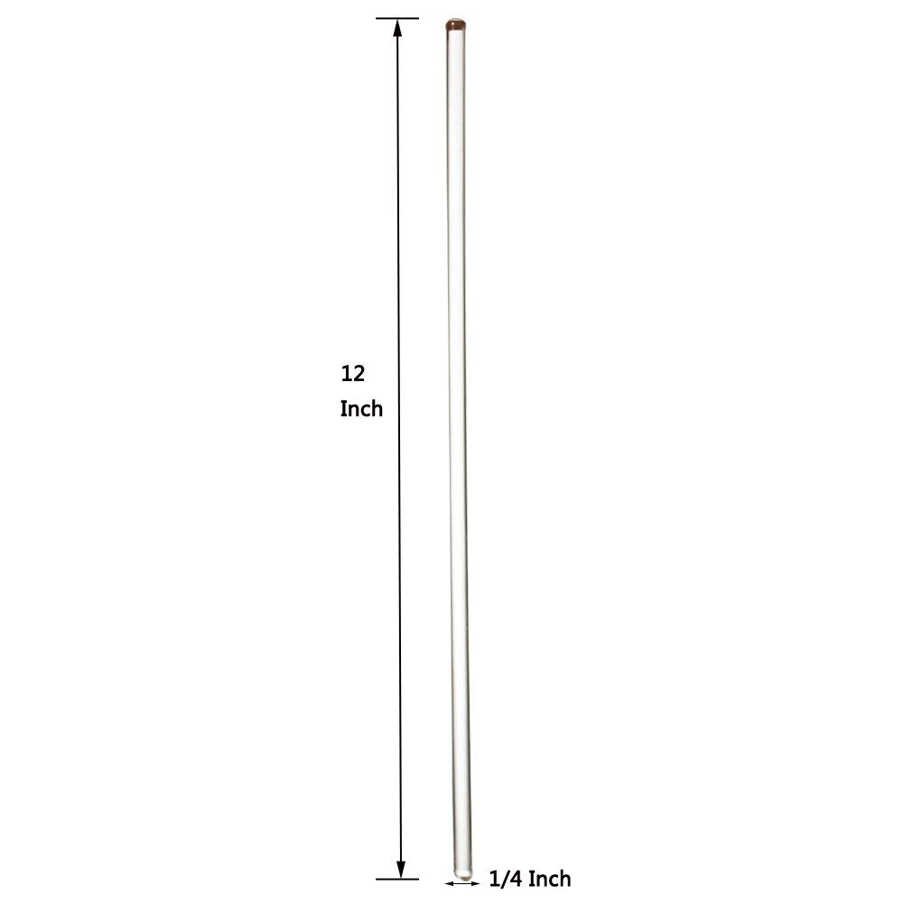 Glass Measuring Low Form Beaker Set 50ml 100ml 250ml Thick Glass Graduated Measuring Cylinder Set 5ml 10ml 50ml 100ml Glass Stirring Rod 12" Long