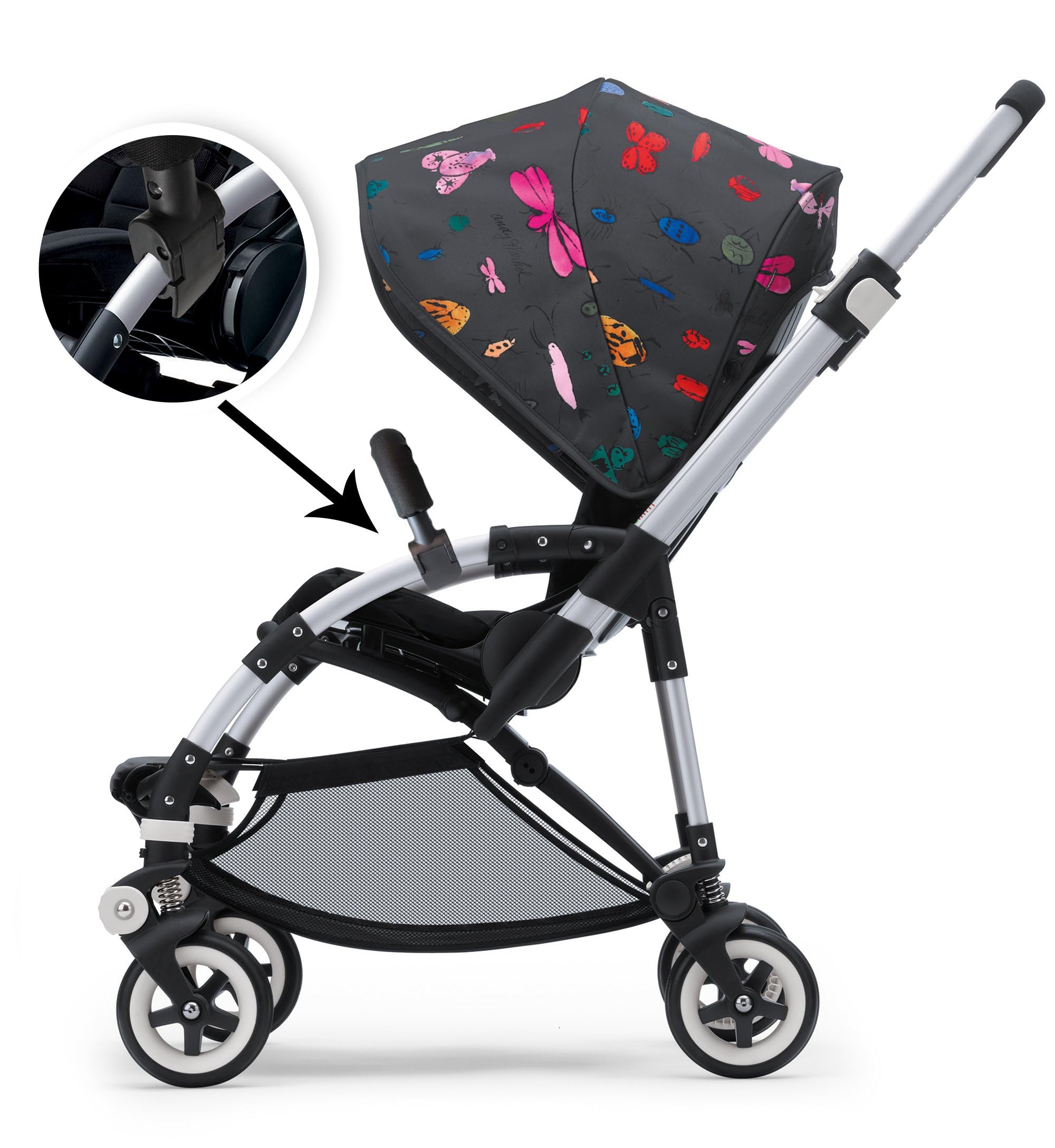 Bar That Fits the Bugaboo Bee, Bee Plus, Bee 3 & Bee 5. (Front Facing Only As Seen in Photo)