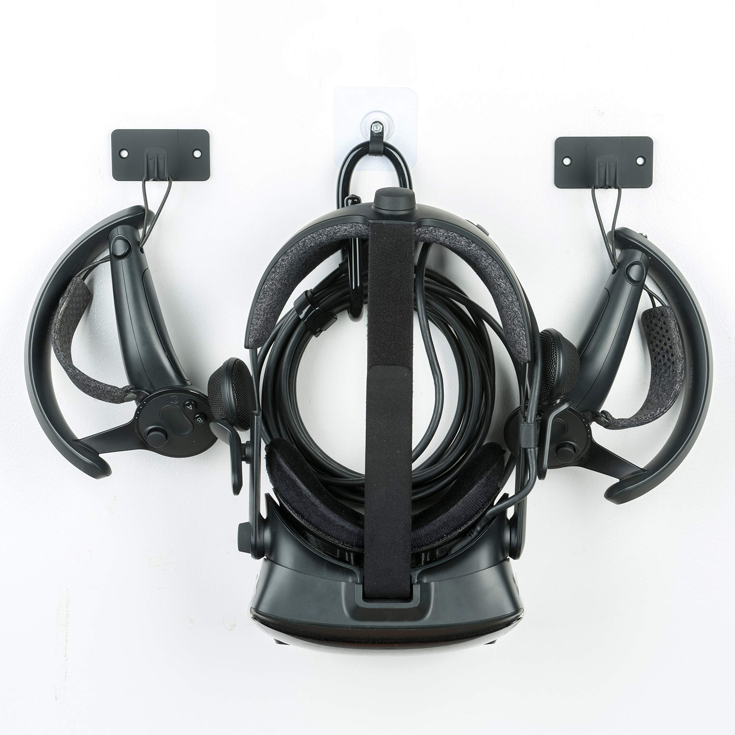 2020 Version Wall Mount Stand and Organizer for Valve Index & Oculus Quest & Oculus Rift S