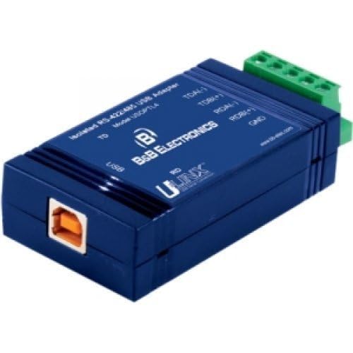 B&B Electronics USOPTL4 / USB to Isolated 422/485 W/Plug Term Block and LEDs