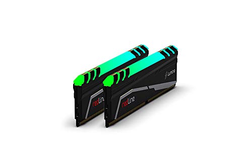 Mushkin Redline Lumina – DDR4 RGB Gaming DRAM – 32GB (2x16GB) UDIMM Memory Kit – 3600MHz (PC4-28800) *CL-16* – 288-pin 1.4V Desktop RAM – XMP Ready – LED Heatsink – (MLA4C360GKKP16GX2)