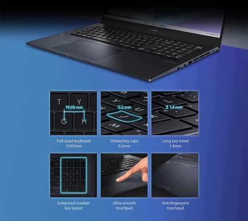 ASUS 2023 Zenbook Pro 17 17.3” Touchscreen 2.5K 165Hz Business Laptop, AMD Ryzen 9 6900HX, 16GB RAM, 4TB PCIe SSD, Backlit Keyboard, NVIDIA GeForce RTX 3050, Win 11, Black, 32GB SnowBell USB Card
