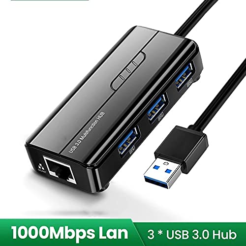 N/A USB Ethernet USB 3.0 2.0 to RJ45 USB HUB for Computer Set-Top Box Ethernet Adapter Network Card USB