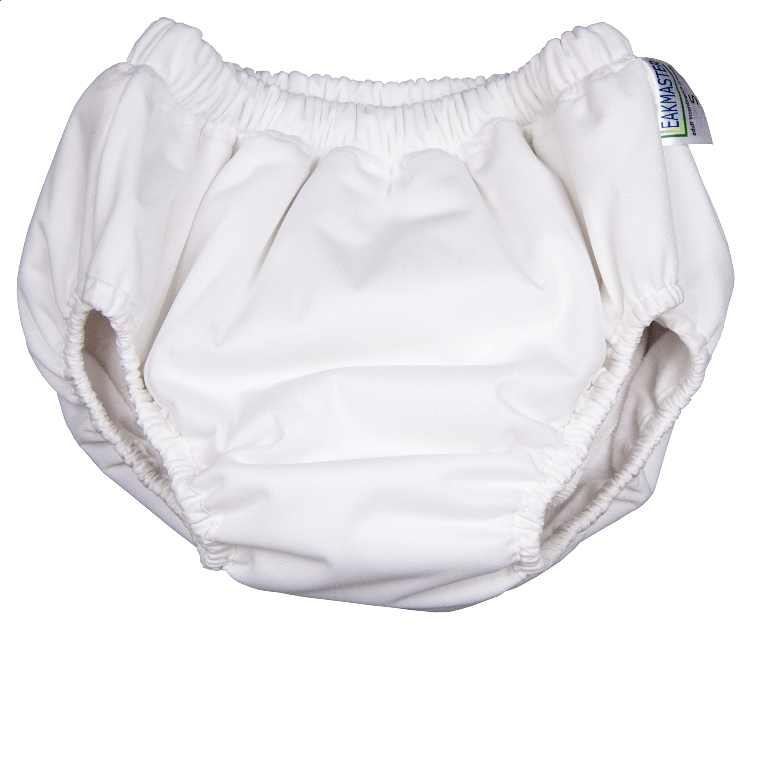 Adult All in One Pull-On Cloth Diaper by LeakMaster - Sewn-On Waterproof Outer Layer. 8 Total Interior Layers of Absorbency. Secure Incontinence Protection. (2X-Large 44-52-Inch Waist)