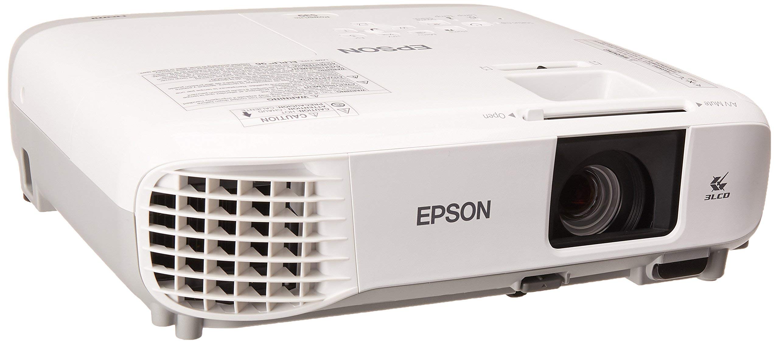 Epson V11H854020 Powerlite S39 SVGA 3LCD Projector (Renewed)