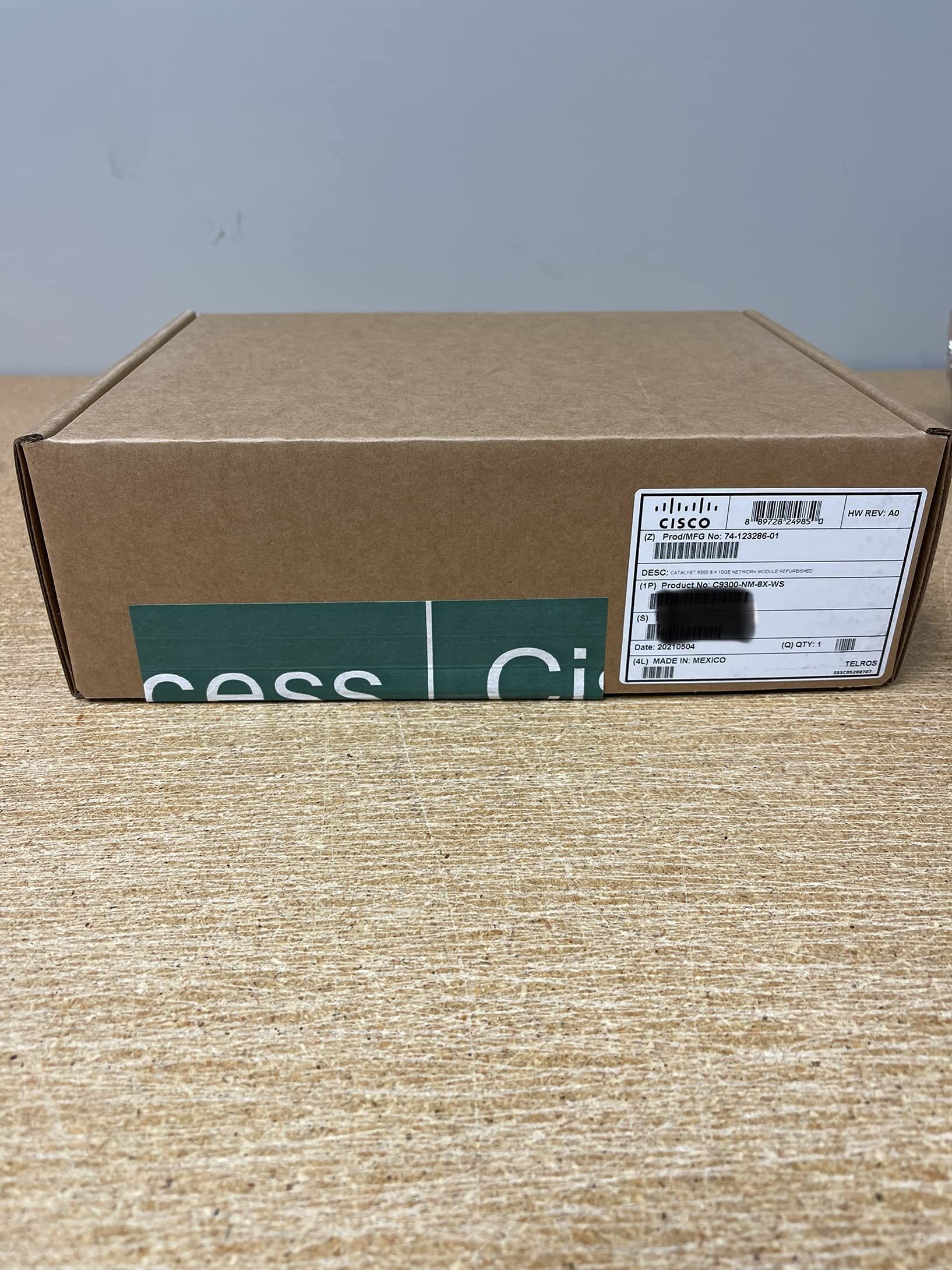 C9300-NM-8X. Cisco C9300-NM-8X Catalyst 9300 8 x 10GE Network Module