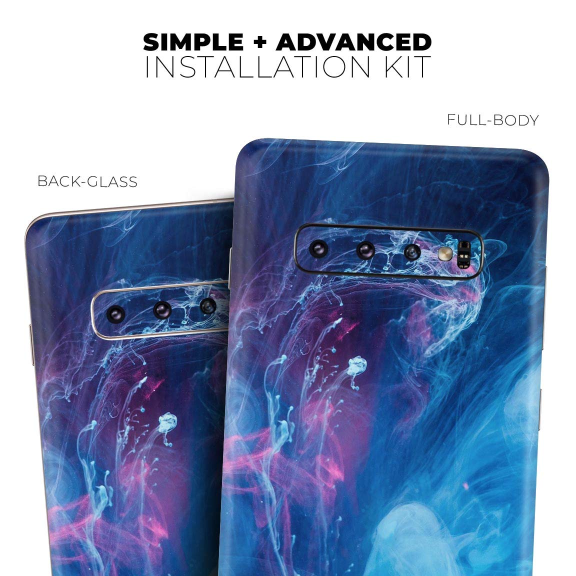 DesignSkinz Dream Blue Cloud Protective Vinyl Decal Wrap Skin Cover Compatible with The Samsung Galaxy S20 (Screen Trim & Back Glass Skin)