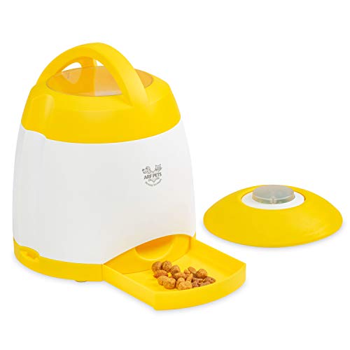 Arf Pets Dog Treat Dispenser with Remote Button β Dog Memory Training Activity Toy β Treat While Train, Promotes Exercise by Rewards, Improves Memory & Positive Training for A Healthier & Happier Pet