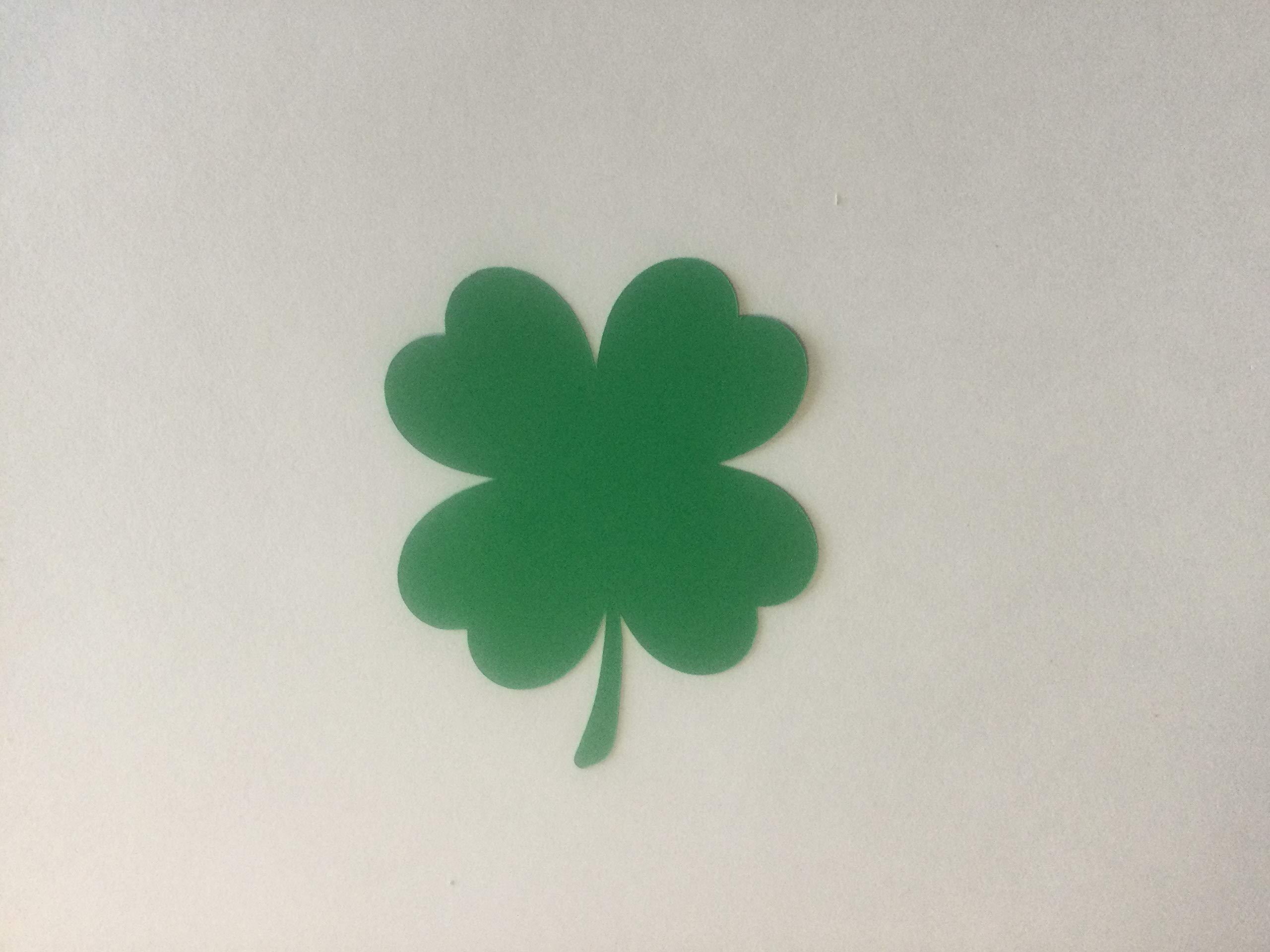 25 Four Leaf Clover Die Cuts Shamrock Cut Outs Green Paper Shamrock Die Cuts St Patrick's Day Decor Classroom Decor 4 Inch