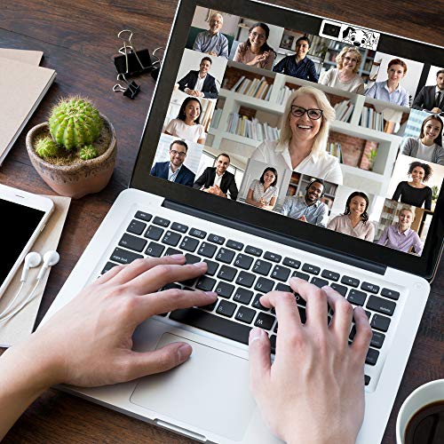 ERT GROUP Original and Officially Licensed by Disney Webcam Cover, Pattern Dalmatian 001, Privise Sliding Camera Cover for Laptop, Computer and Tablet, Security Products