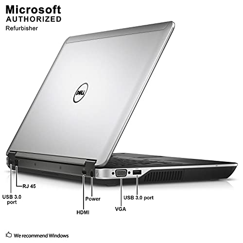Dell Latitude E6440 14in Laptop, Core i5-4300M 2.6GHz, 8GB Ram, 256GB SSD, DVDRW, Windows 10 Pro 64bit (Renewed)