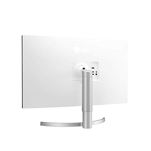 LG 32UN550-W 32-Inch UHD (3840 x 2160) VA Monitor with HDR 10, AMD FreeSync and Itle/Height Adjustable Stand (31.5" Diagonal), Silver (Renewed)