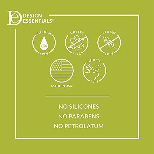 Design Essentials Natural Almond & Avocado, Moisturizing & Detangling Leave-In Conditioner, 12 Ounce