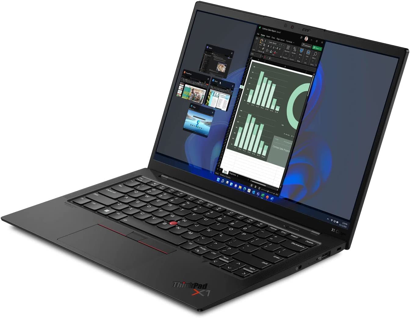 2023 Newest Lenovo ThinkPad X1 Carbon Gen 10, 14.0" FHD+ Touchscreen IPS Anti-Glare, 12th Gen Intel Core i7-1260P Processor, 16GB RAM 1TB SSD, Backlit KYB, FR Reader, Win 11 Pro