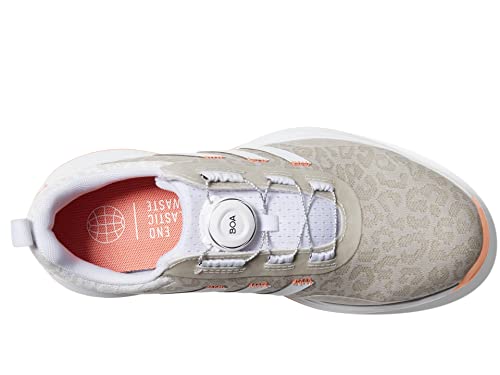 adidas Women's W S2G BOA 23 Sneaker, FTWR White/FTWR White/Coral Fusion, 10
