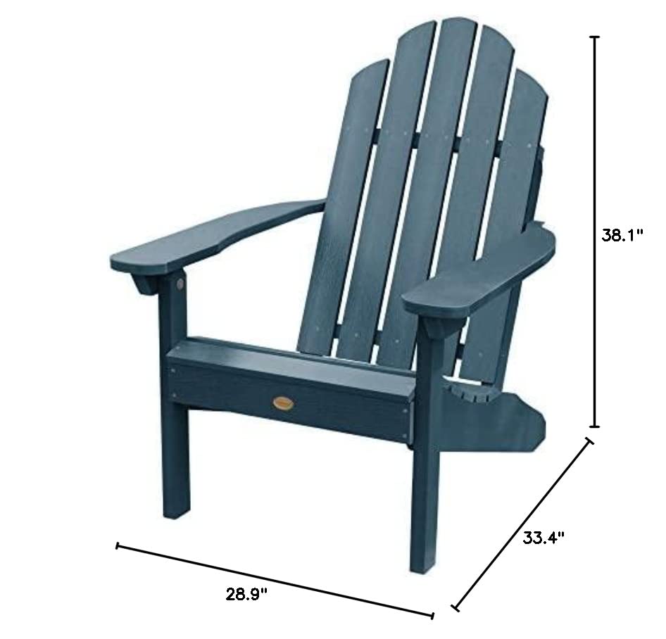 Highwood Classic Westport Adirondack Chair, Nantucket Blue