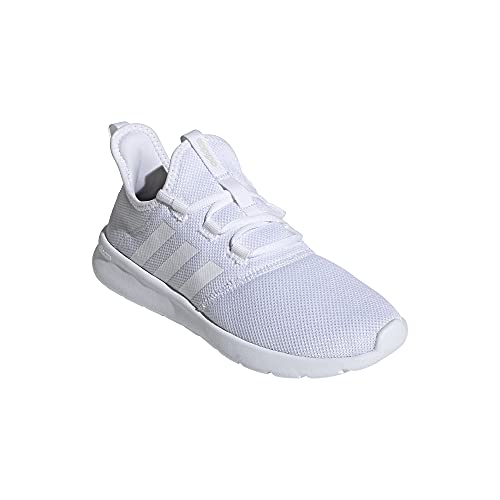 adidas Women's Cloudfoam Pure 2.0 Running Shoes, White/White/Grey, 6