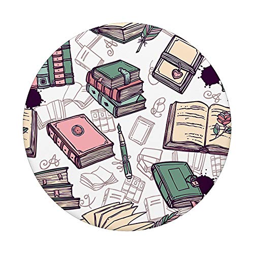 Book Lovers PopSockets PopGrip: Swappable Grip for Phones & Tablets