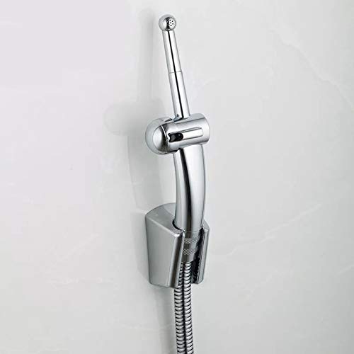7 Holes Shower Head Hand Held Bidet Sprayer for Toilet, Bidet Attachment with Precision Pressure Control Jet Spray - Ergonomic Handheld Bidet for Toilet - Bidet Sprayer, Hook up and Hose Set