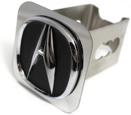 Au-Tomotive Gold, INC. Acura OEM Style 3D Chrome Logo Tow Hitch Cover Plug