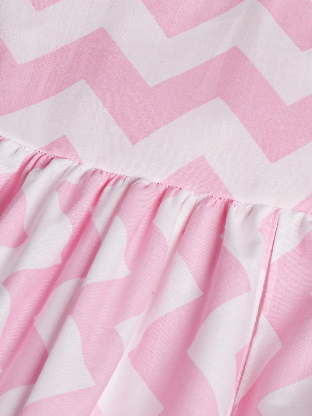 Baby Doll Bedding Chevron Dot Diaper Stacker, Pink