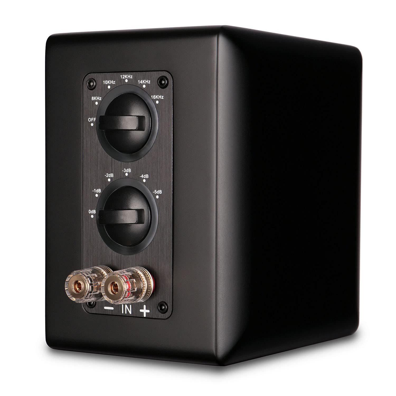 Aperion Audio RST MKII Aluminum-Ribbon Super Tweeter Pair for Home Theater Stereo Speaker HiFi Audiophile Ultra High-End Frequency Response up to 40kHz Pair (Stealth Black)