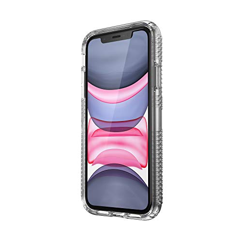 Speck Products Presidio Perfect-Clear with Grip iPhone 11 Case, Clear/Clear (136495-5085)