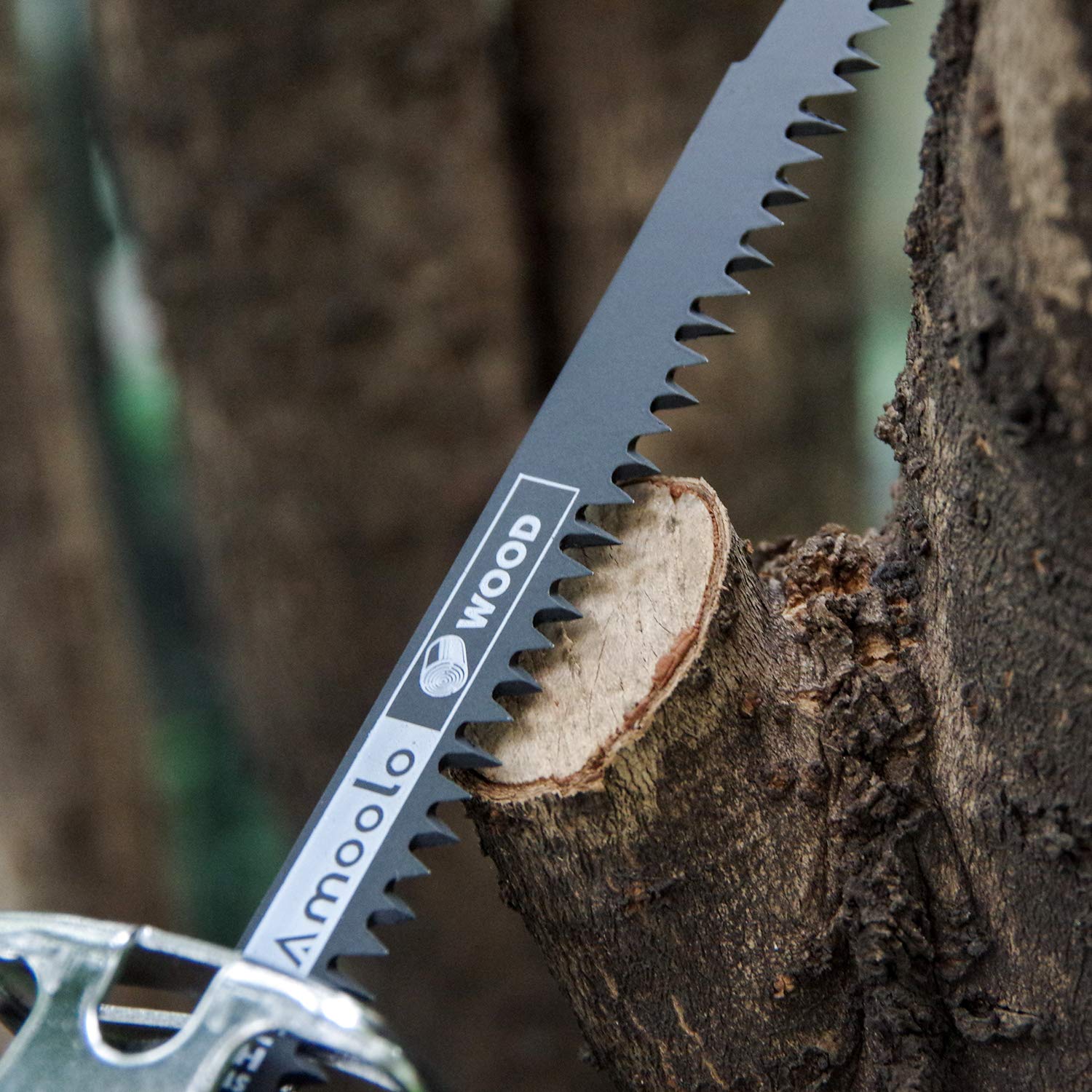 amoolo 9-1/2'' Wood Reciprocating Saw Blades, Cutting Sawzall Pruning Blades (6Pcs/5TPI)