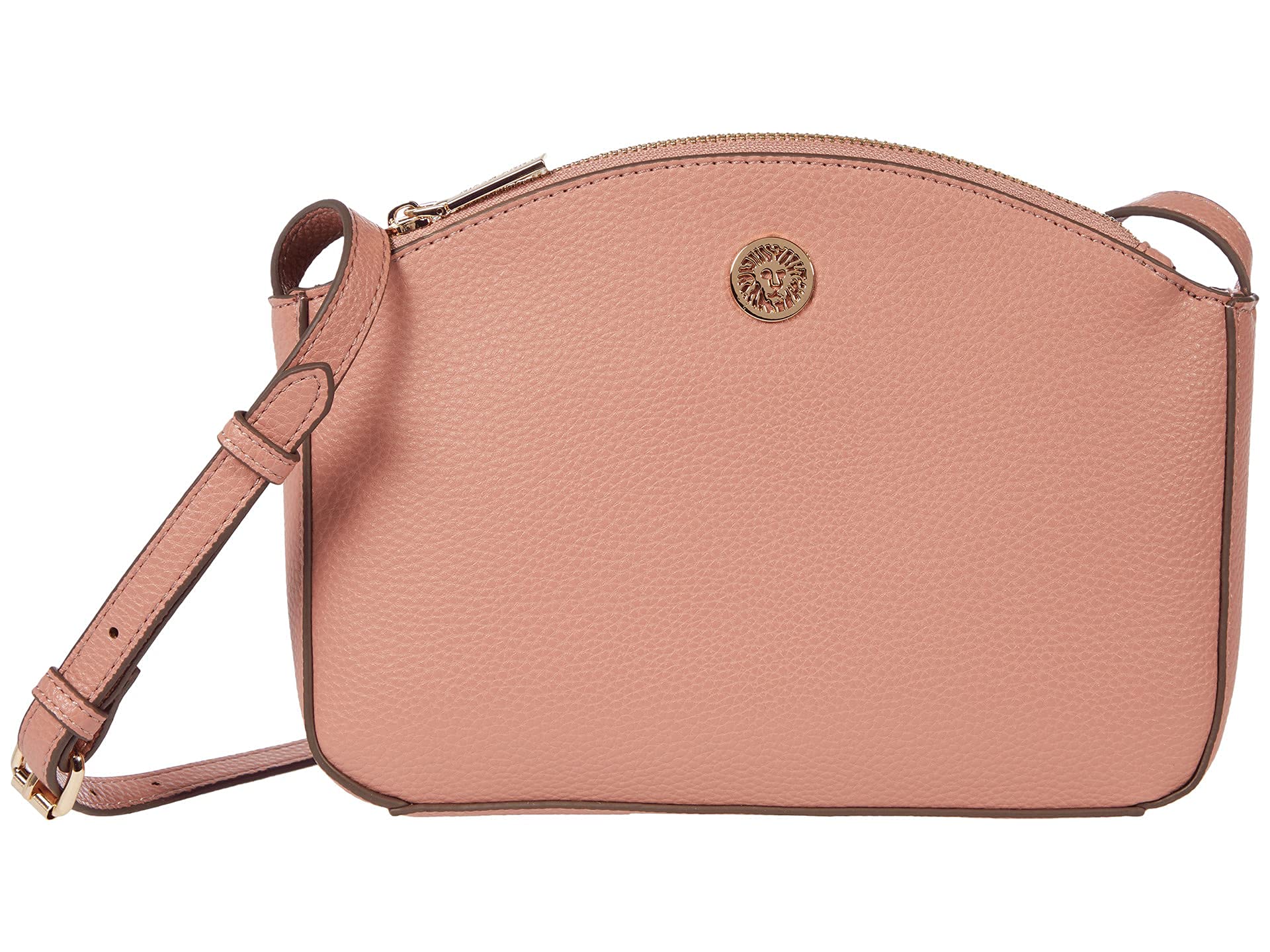 ANNE KLEIN Triple Compartment Crossbody, Putty Pink