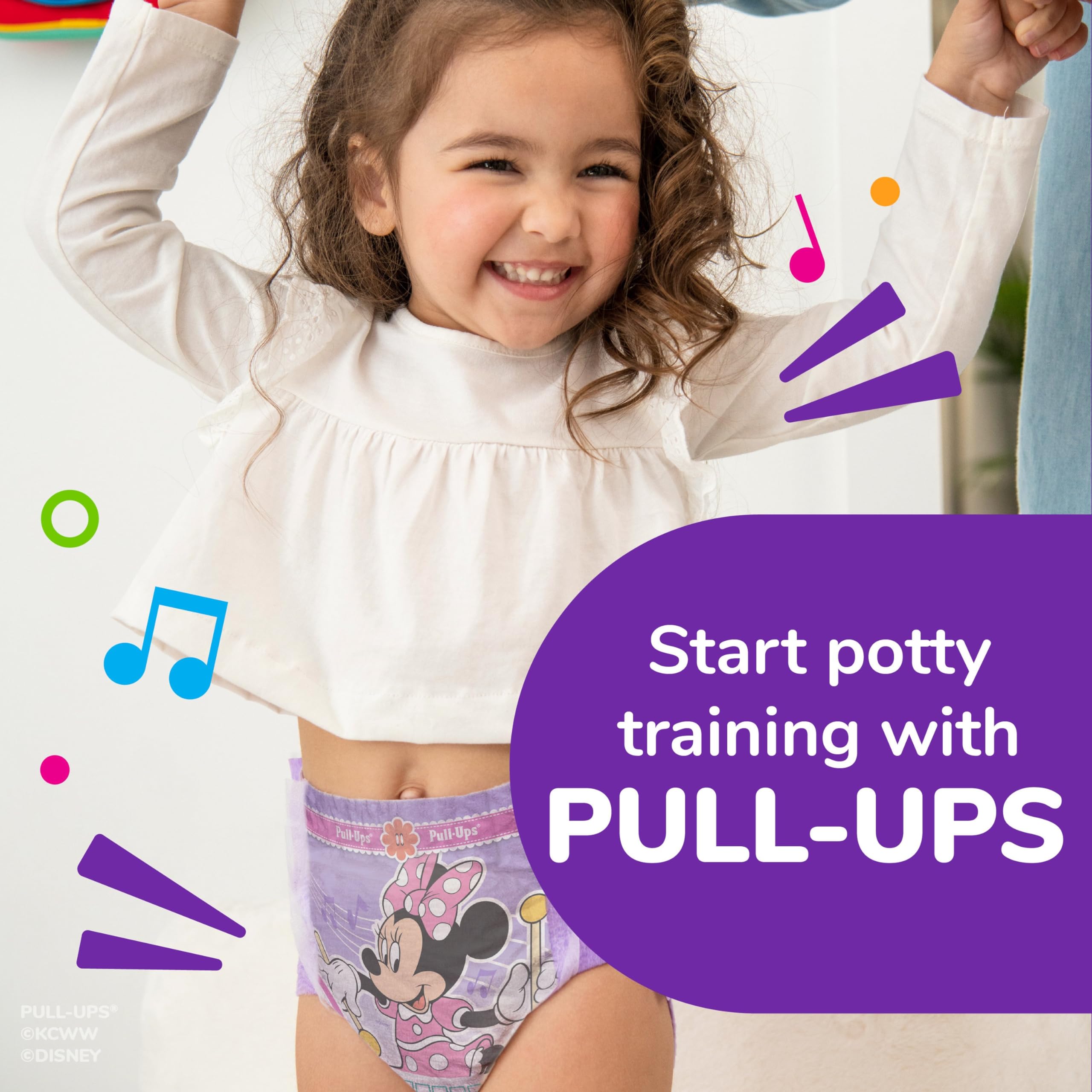 Pull-Ups Girls Training Pants Day and Night Bundle: Pull-Ups Girls' Training Pants, Size 3T-4T, 112ct (4 packs of 28) & Pull-Ups Girls' Nighttime Training Pants, Size 3T-4T, 60 Ct (Packaging May Vary)