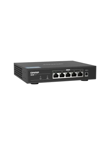 QNAP QSW-1105-5T 5-Port Unmanaged 2.5GbE Switch Broadcom BCM53161 Chipset