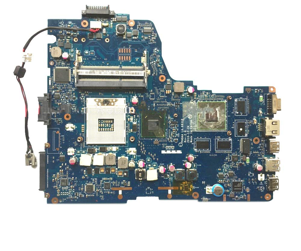 Lysee Laptop Motherboard - for Toshiba P750 P755 Laptop Motherboard Mainboard GT540M DDR3 K000121720 LA-6831P 100% Working