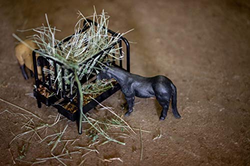 Little Buster Toys Pasture Horse Feeder - Brown