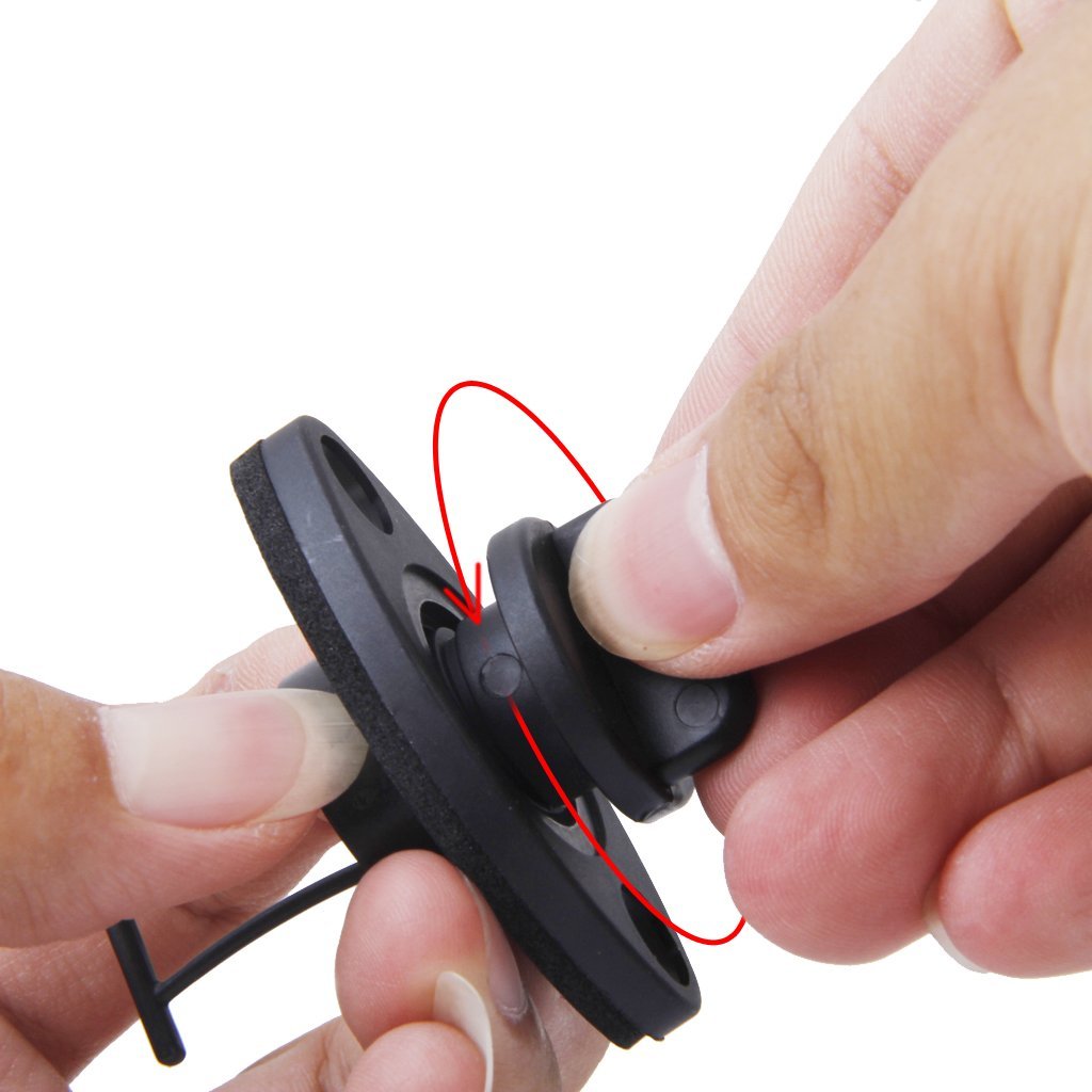 2 Pieces Universal Hull Drain Stopper with Screws Suit for Kayak Canoes Boat Drain Holes Plugs Replacement Accessories