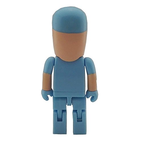 Aneew 2.0 Blue Color 16GB Doctor Surgeon Robot Pendrive USB Flash Drive Memory Stick for Medical Staff