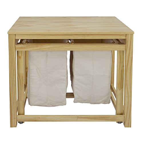 Casual Home Eco Home Laundry Prep Hamper, Natural
