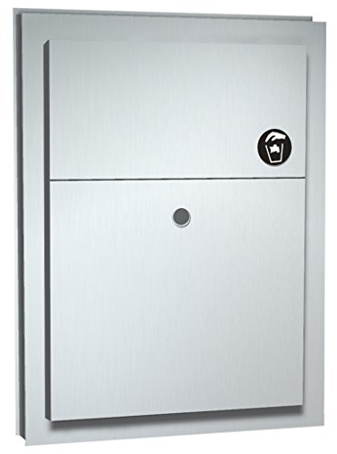 ASI 0472 Partition Mounted Dual Access Napkin Disposal