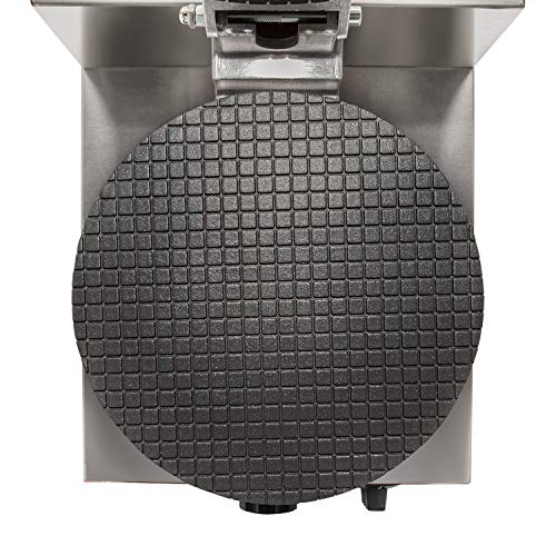 ALDKitchen Waffle Cone Maker | Commercial Waffle Roll Maker | Nonstick Covering | Stainless Steel | 1.2kW | 110V