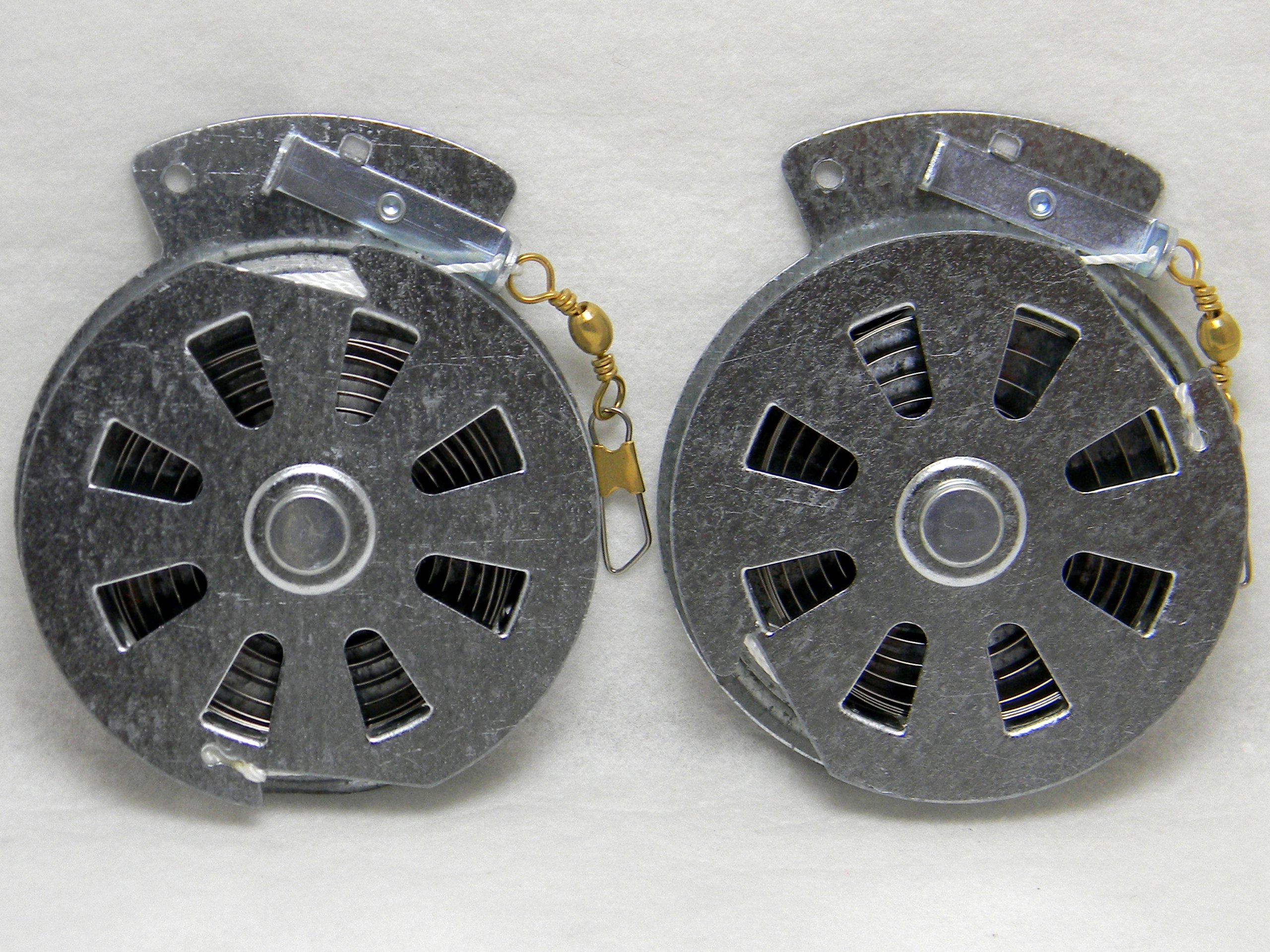 2 Mechanical Fisher's Yo Yo Fishing Reels -Package of 2 YoYos- Yoyo Fish Trap