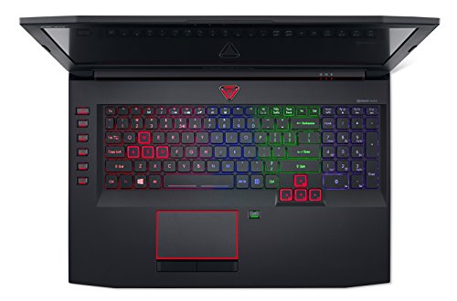 Acer Predator 17 Gaming Laptop, Core i7, GeForce GTX 1070, 17.3" Full HD G-SYNC, 16GB DDR4, 256GB SSD, 1TB HDD, G9-793-79V5