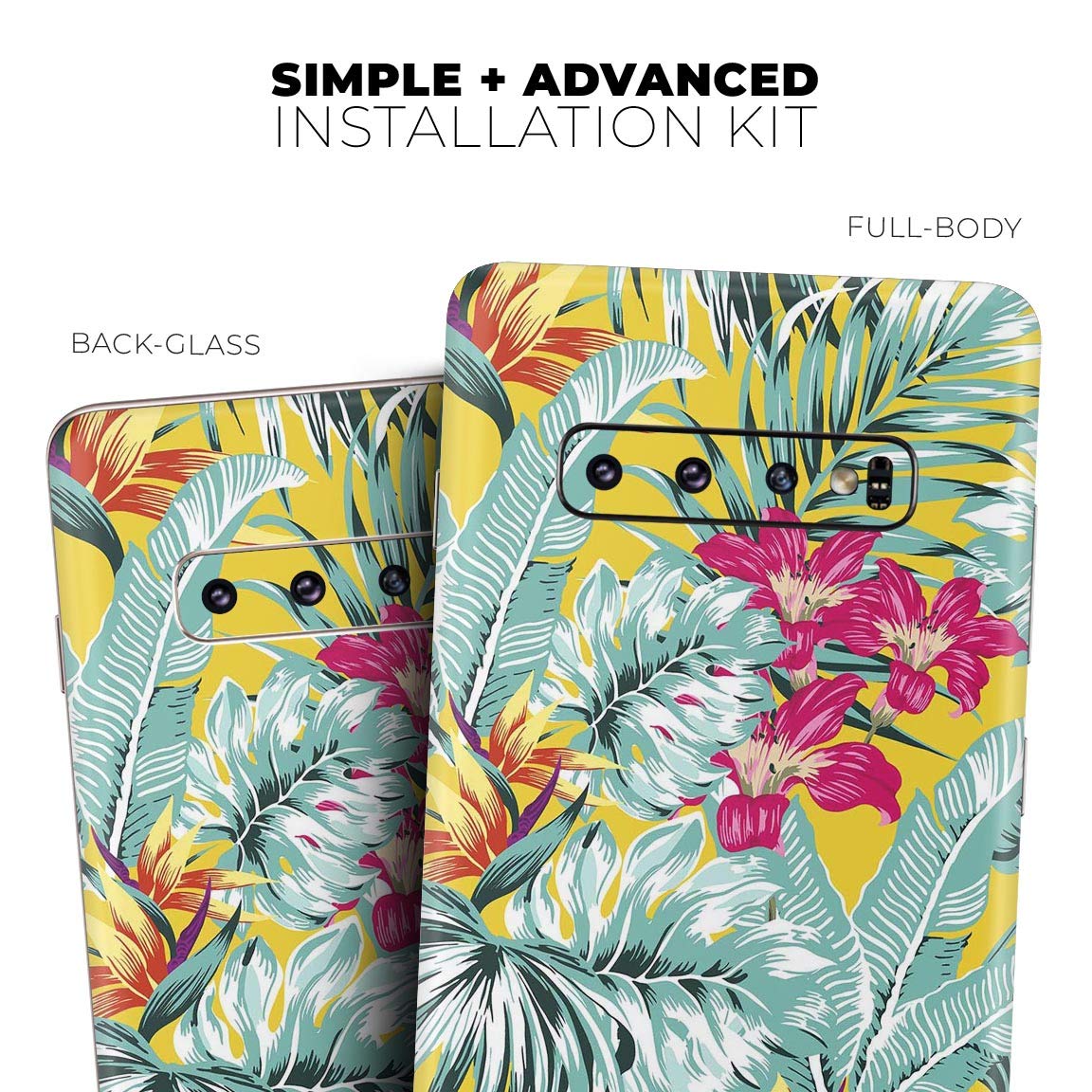 DesignSkinz S17 colorway3 Protective Vinyl Decal Wrap Skin Cover Compatible with The Samsung Galaxy S20 (Screen Trim & Back Glass Skin)