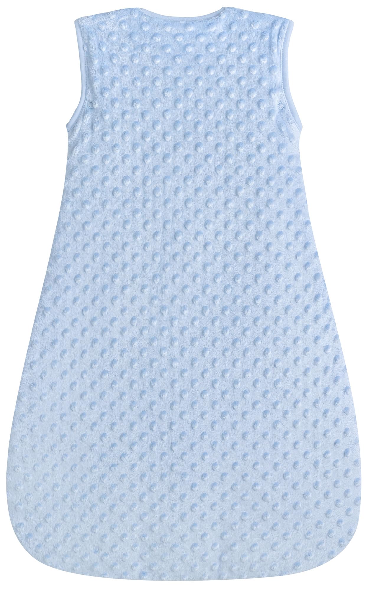 BABYINABAG Warm Quilted Winter Model Baby Sleeping Bag and Sack, Plush Minky Dot, 2.5 Togs for Infants and Toddlers (Medium (10-24 mos))