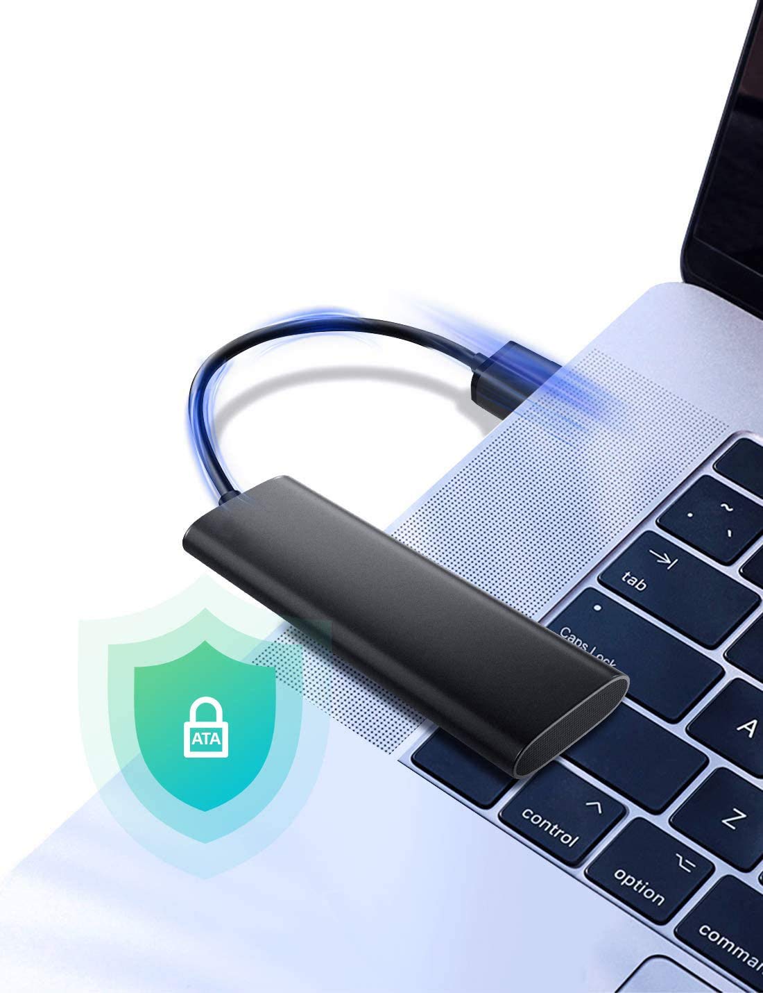 External Hard Drive 2TB, Portable Hard Drive External for PC, Laptop and Mac (2tb, Black)