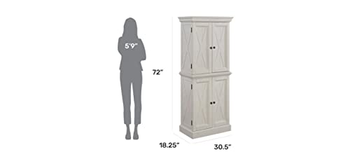 Homestyles Mountain Lodge kitchen-pantries, Off White
