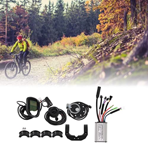 36V/48V Brushless Motor Controller, 250W Electric Bike Controller Kit Ordinary Wave Internal Circuitry Protection for Lithium Battery Modification
