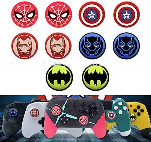 Analog Joystick Thumb Stick Grips Caps Thumbstcks Cover for PS4 PS4 Pro Slim PS3 Xbox One X S Xbox 360 PS2 Wii u Nintendo Switch Pro