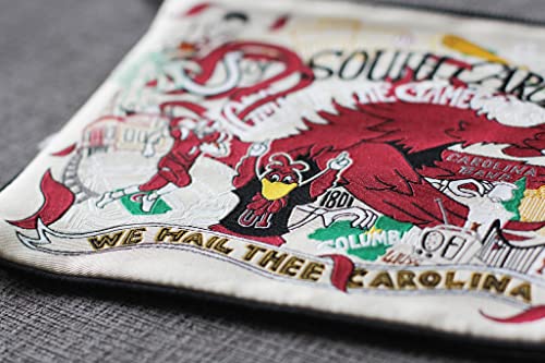 Catstudio University of South Carolina Collegiate Zipper Pouch Purse | Holds Your Phone, Coins, Pencils, Makeup, Dog Treats, & Tech Tools