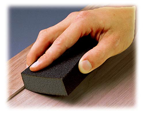 3M Sanding Sponge, 3 3/4 in x 2 5/8 in, Medium, 12-Pack